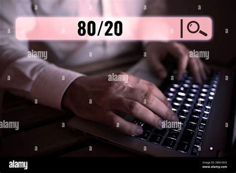 Conceptual Caption 80 To 20 Percent Pareto Principle Of Factor Sparsity Statistical