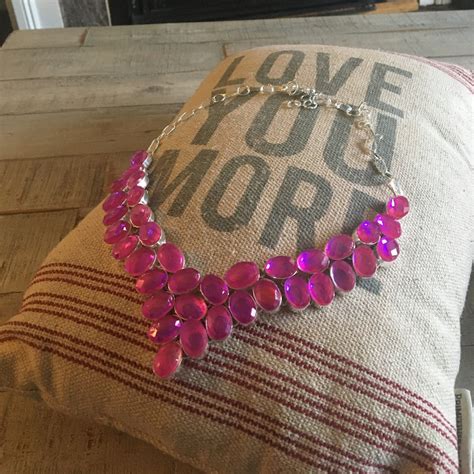 Yellow Bib Necklace Etsy