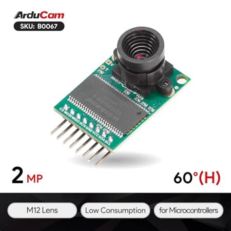 Buy Arducam Mini Module Camera Shield With Ov2640 2 Megapixels Lens Compatible With Arduino Uno