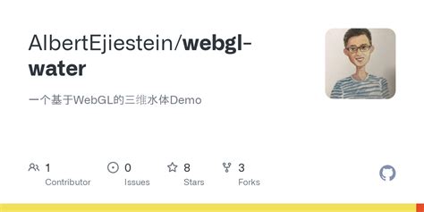 GitHub AlbertEjiestein webgl water 一个基于WebGL的三维水体Demo