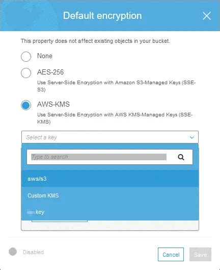 amazon s3 bucket encryption overview and setup