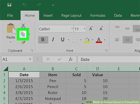 How To Convert Excel To PowerPoint With Pictures WikiHow