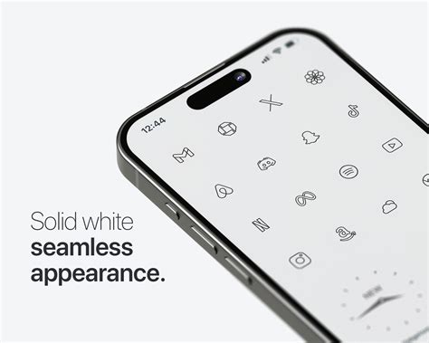 White Ios Icon Pack Minimal White Icon Pack Black And White Icon Pack White Minimal Ios Icon