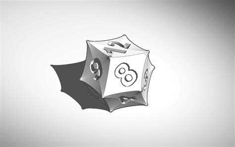 3d Design Convex Rhombic D12 Tinkercad