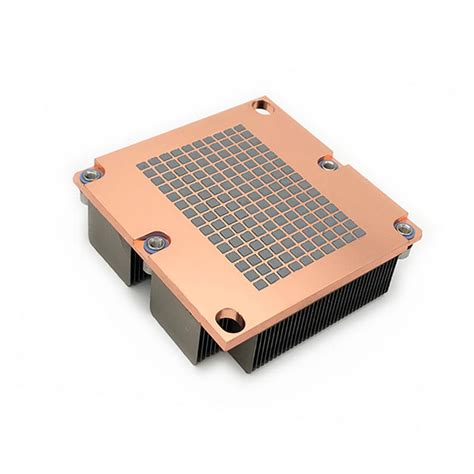 Best Intel Lga 3647 Passive 1u Server Cpu Square Cooler Cooling With