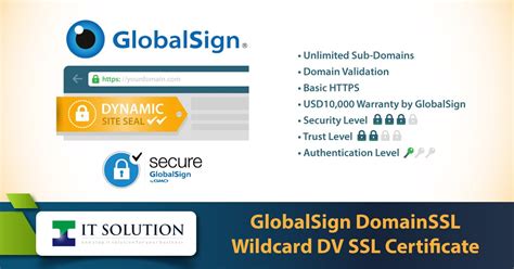 Globalsign Domainssl Wildcard Dv Ssl Certificate It Solution Pte Ltd Singapore