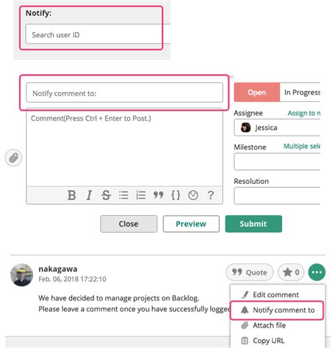 Notification Users Guide Backlog Enterprise Help Guide