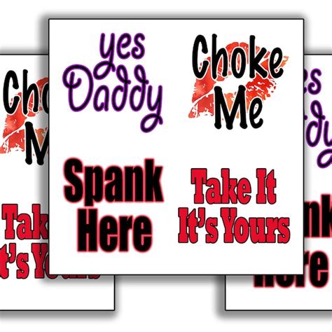 Spank Me Tattoo Etsy