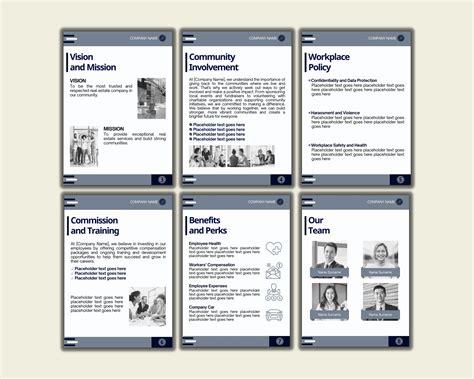 Real Estate Recruiting New Agent Packet Real Estate Team New Real