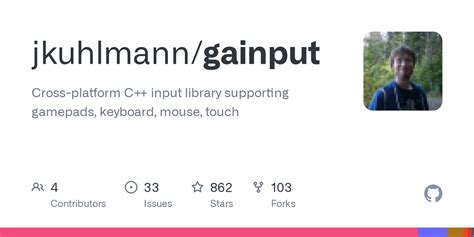 Github Jkuhlmanngainput Cross Platform C Input Library Supporting Gamepads Keyboard