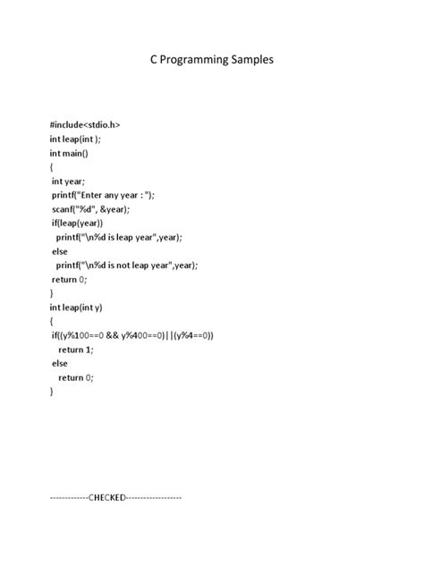 C Programs Pdf Computer Standards Computer Programming