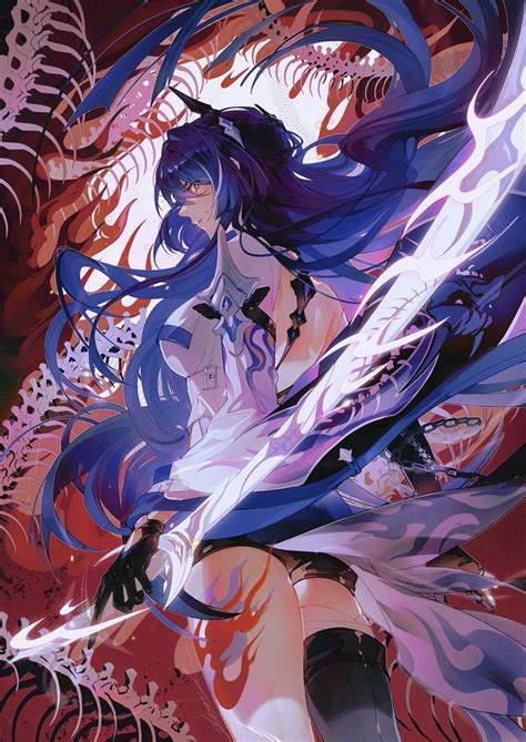 Acheron Honkai And More Drawn By Aoma Xuanzexuexi Danbooru