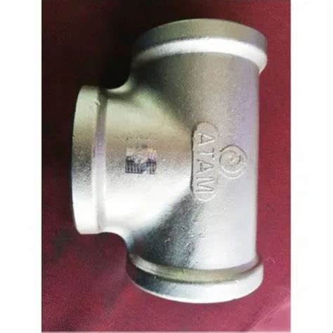 Ss Equal Tee Size 1 2 4 Inch At Rs 245 Piece In Chennai Id 20894388197