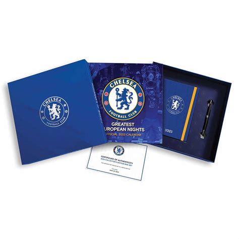 Chelsea Fc Collectors Calendar T Set 2023 Fan Storesk