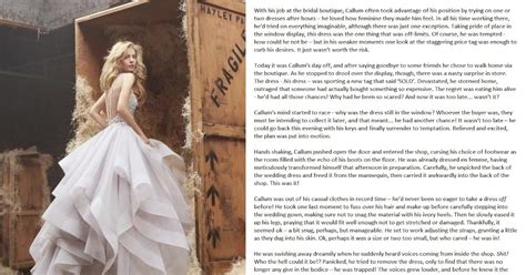 Emilys Tg Captions A Dress Too Far