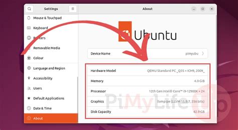 How To Get Hardware Info On Ubuntu Pi My Life Up