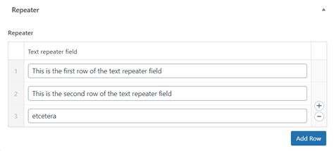 Acf Field Block Repeater Field Oik