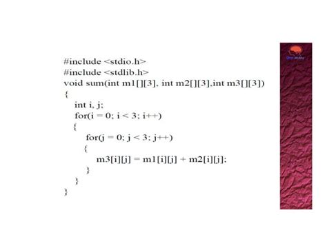 13 Pointer And 2d Array Ppt