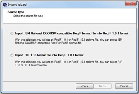 Importing Reqedit Documentation
