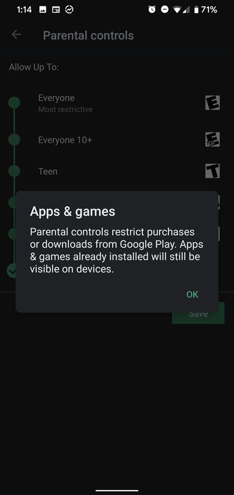 How To Set Parental Controls On Google Play Store Prevent Purchases Android Central