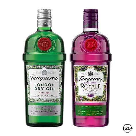 Tanqueray Gin 750ml Tanqueray Blackcurrant Royale Gin 700ml
