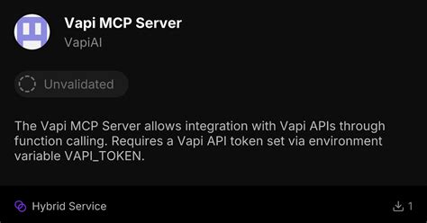 Vapi MCP Server MCP Servers LobeHub