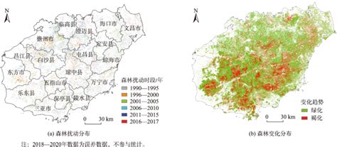 基于gee平台landtrendr算法的海南岛森林扰动快速监测方法及分析