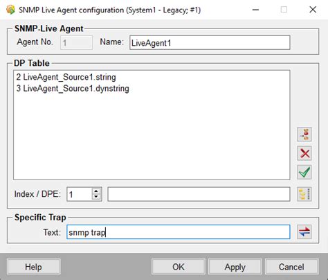 SNMP Driver Configuration