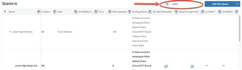 Items Spacesresourcesservices Search Bar Filtering Sorting And Hierarchy Espace Support