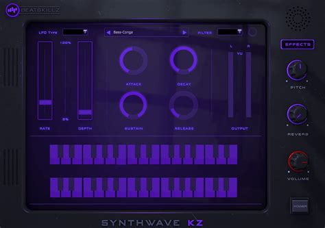 Synthwave Kz Rompler Vst Au Plugin Brings 80s Sounds With A Modern Twist