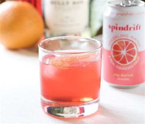 Gin Cocktails With Spindrift Sparkling Water