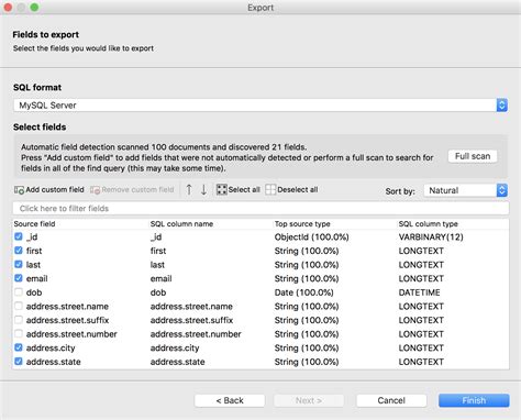 How To Export Mongodb To Csv Json Sql And Bsonmongodump