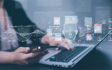 Premium Photo Programmer People Working And Touch Virtual Screen Ai