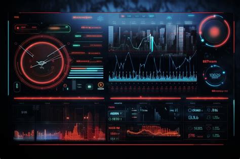Premium Ai Image Futuristic Finance Digital Market Graph User