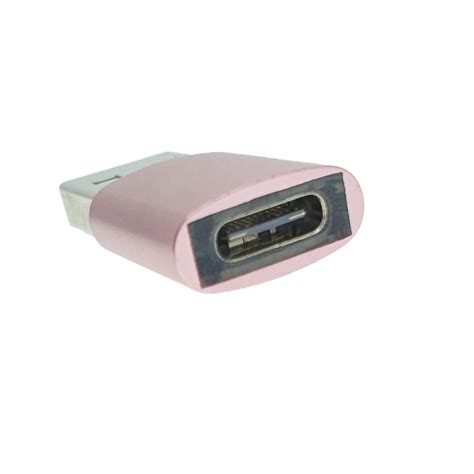 Otg адаптер Usb 3 1 мъжки към Usb тип C женски алуминиев корпус Data C 080 захранване и