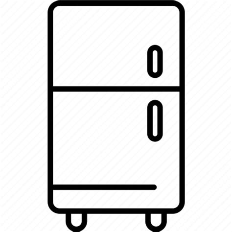 Fridge Kitchen Refrigerator Technology Cold Icon Download On Iconfinder