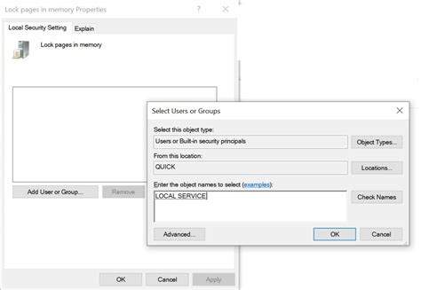 Sql Server Enable Lock Pages In Memory Lpim Sql Authority With