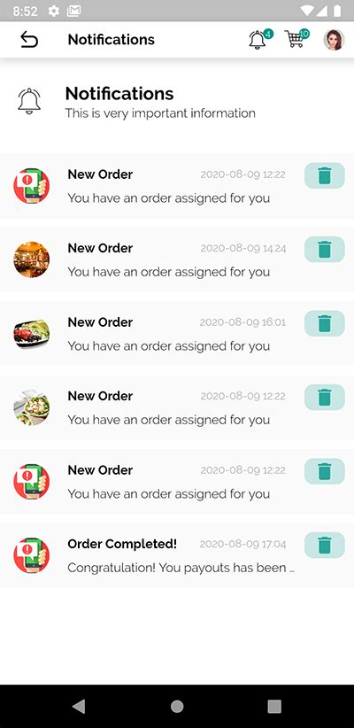Food Delivery UI Kit In Flutter Apps Customer App Delivery App Owner App By