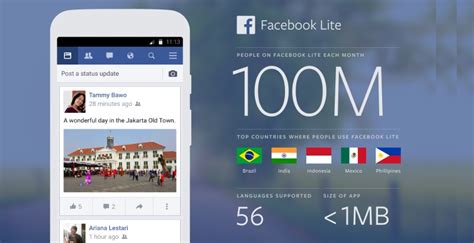 Tải Facebook Lite cho iPhone, Android đơn giản nhất