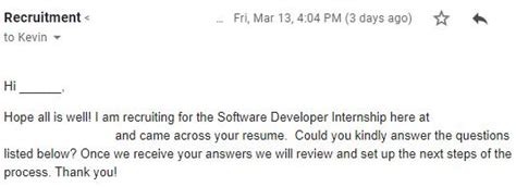 Kevin C On Linkedin Softwareengineer Internship Recruitment Jobsearch Recruiting