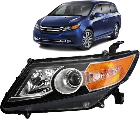 Hougeet Headlight Fit For 2011 2013 Honda Odyssey Exex Llx Left Drive