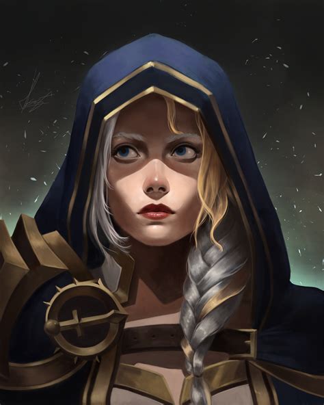 Warcraft Art Jaina Proudmoore Джайна Праудмур Warcraft