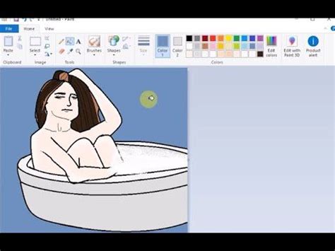 Ms Paint Drawing Tutorial Drawing Tutorial Drawings Painting
