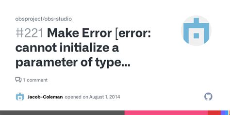 make error [error cannot initialize a parameter of type id with an
