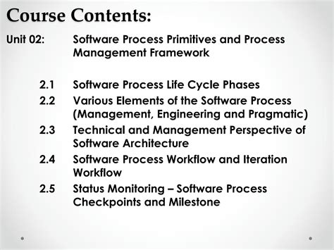 Solution Unit 02 Software Process Primitives And Process Management