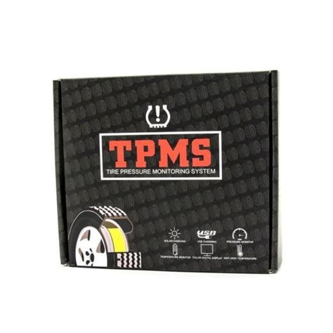 TPMS With Multi Color Screen Tire Pressure Monitor System Solar Wireless LED Stock In Malaysia