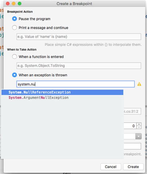 Ios Showing An Null Reference Exception That Values Are Garbage