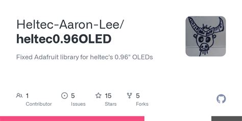 Github Heltec Aaron Leeheltec096oled Fixed Adafruit Library For
