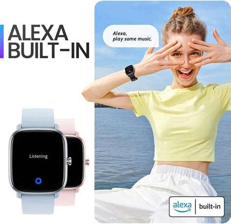 Amazfit GTS 2 Mini Smart Watch 1 55 AMOLED Display Female Cycle Tracking 68 Sports Mode