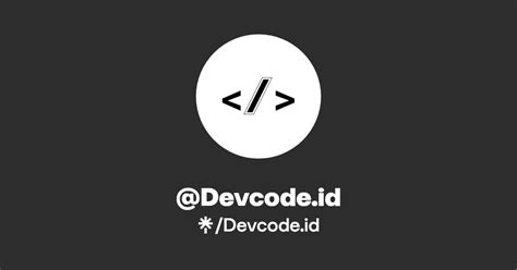 Devcodeid Instagram Tiktok Linktree